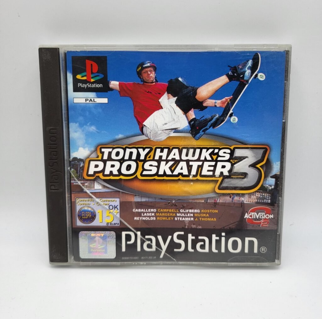 PS1 Tony Hawk’s Pro Skater 3 (PAL) – Wrestling Megastore UK